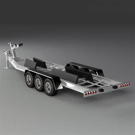 3d Small Trailers Collection Turbosquid 2373598