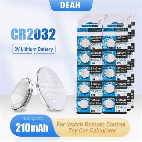PCS V Lithium Battery CR CR DL ECR BR Button Coin Cell For Watch Png