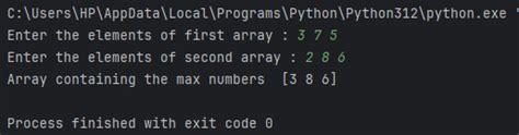 Finding Max And Min Values Across Arrays In Python Codeforgeek