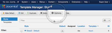 Joomla Positions Tutorial Engine Templates