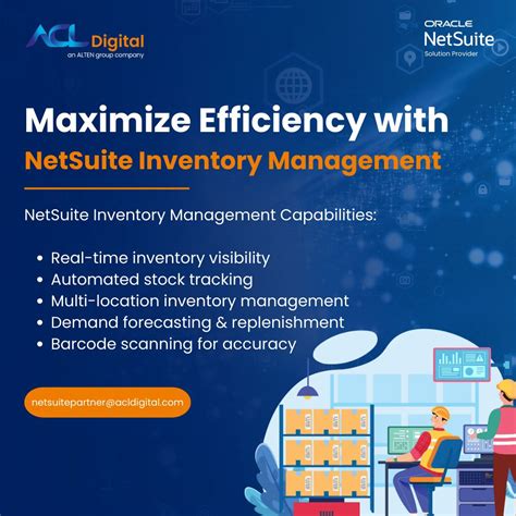 Netsuite Inventorymanagement Supplychain Businessefficiency Clouderp… Acl Digital