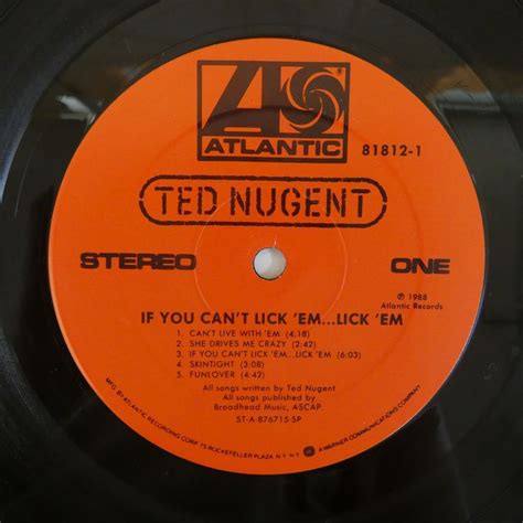 Yahoo!オークション - 46041872 【US盤/希少88年アナログ】Ted Nugent ...
