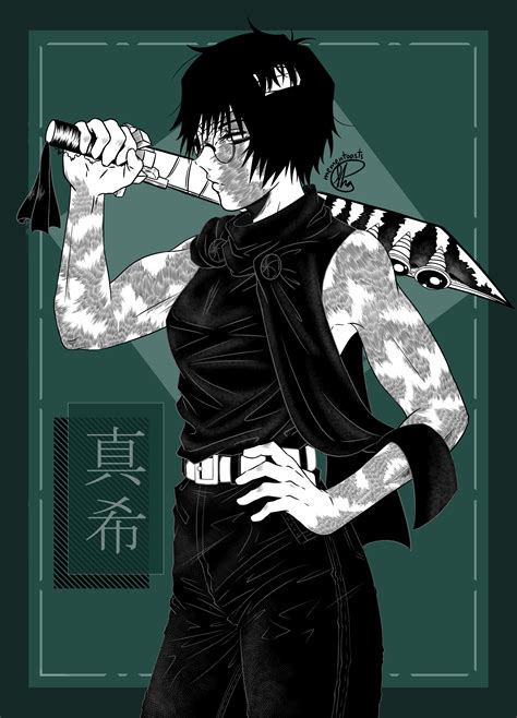 Made A Fanart Of Maki From The Latest Chapter R Jujutsukaisen