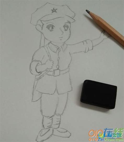 红色教育幼儿简笔画 简笔画图片大全 普车都