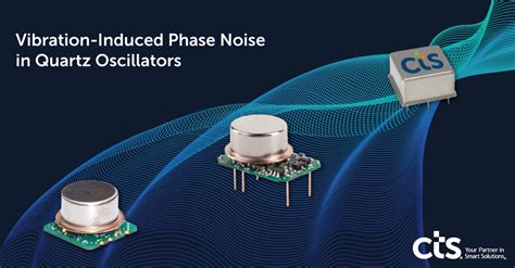 cts corporation on linkedin vibration induced phase noise in quartz