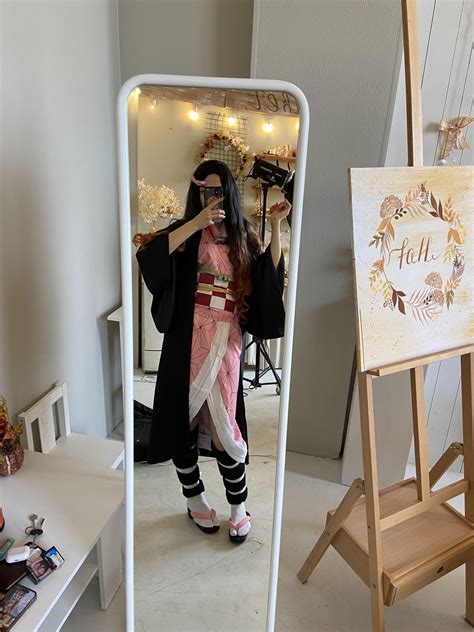 My Nezuko Cosplay By Statffor Teeth With Fangs Look So Cute R