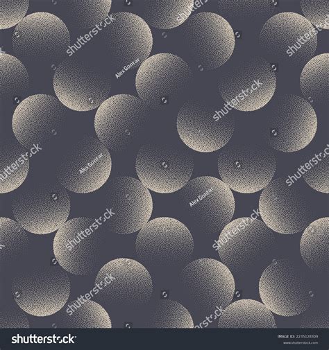 Cute Circles Dotted Seamless Pattern Trend Stock Vector Royalty Free 2235128309 Shutterstock