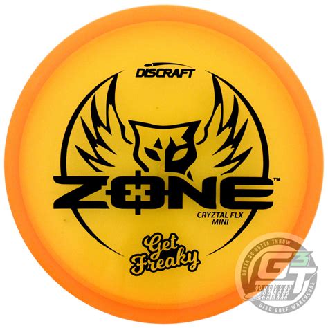 Discraft Mini Brodie Smith Get Freaky Cryztal Flx Zone Mini Golf Disc