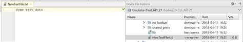 Edit Data With New Device File Explorer In Android Studio Stack Overflow