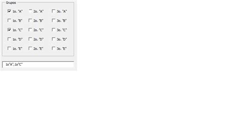 ¿cómo concatenar en un textbox los caption de varios checkbox visual basic