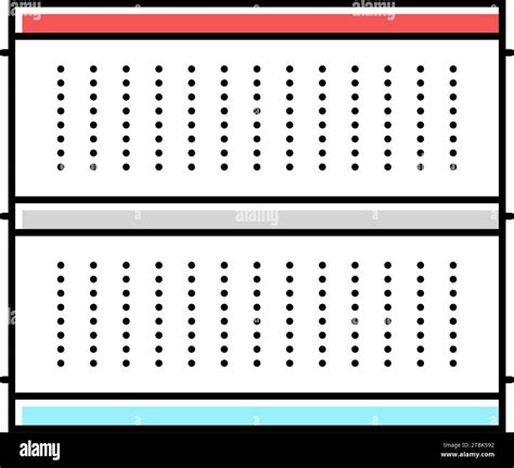 Breadboard Prototyping Electronics Color Icon Vector Illustration Stock Vector Image Art Alamy