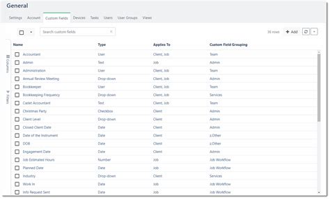 Grouping Custom Fields Fyi