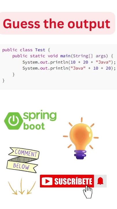 Day 5 Guess The Output Java Interview Questions Corejava Java Springboot Youtube