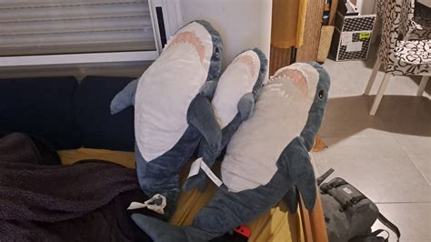 They're all still nameless, maybe you should suggest some names! : r/BLAHAJ