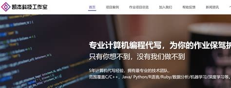 计算机代写，java代写，谷歌seo案例 凯杰科技工作室