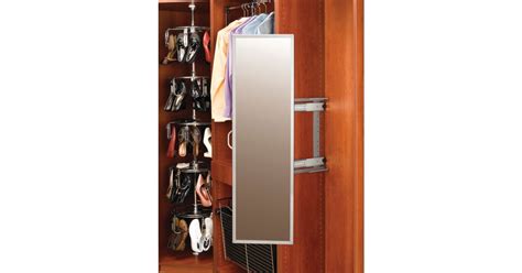 Rev A Shelf CM 1448 1 CM Series 3 1 2 Inch Pull Out Closet Mirror Build Com