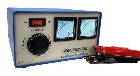 Ground Continuity Tester 3 200A Output With Digital Meters Compliance West