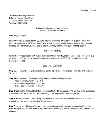 Short Term Disability Appeal Letter Template Prntbl