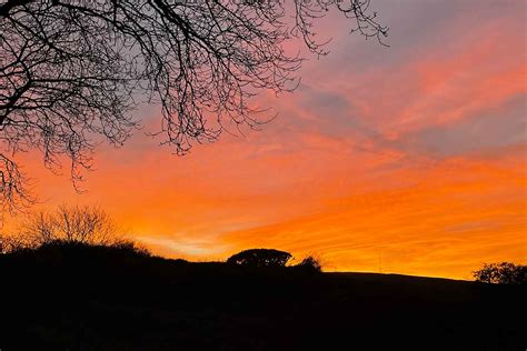 Burning Sky My Photo World