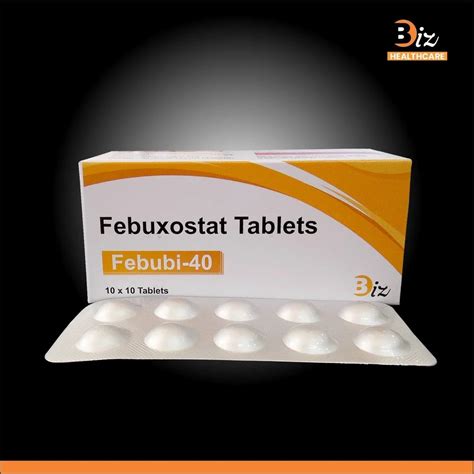 Febuxostat 40 Mg Tablets At ₹ 150 Box Uloric In Nashik Id 2851819793233