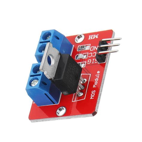 V Top Mosfet Button IRF MOS Driver Module For Arduino MCU ARM R