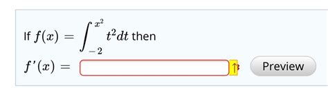 Solved Then If F X Dt Then F X J Preview Chegg Com