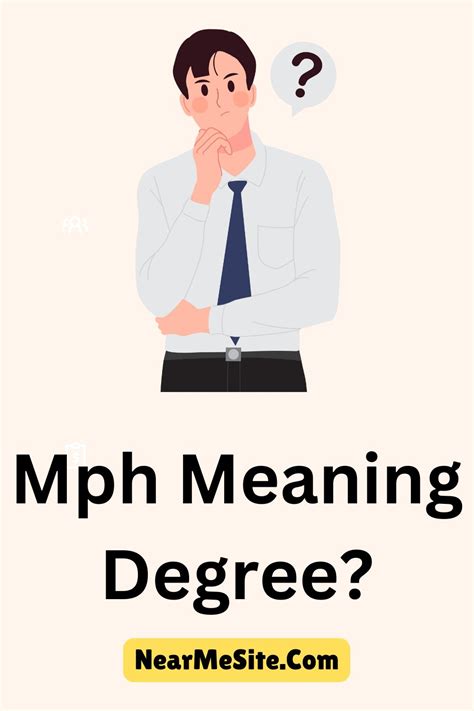 Mph Meaning Degree Synonyms Antonyms And Sentences Examples