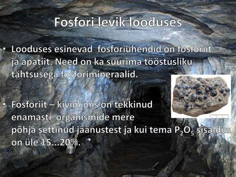 Fosfori Presentatsioon Ppt