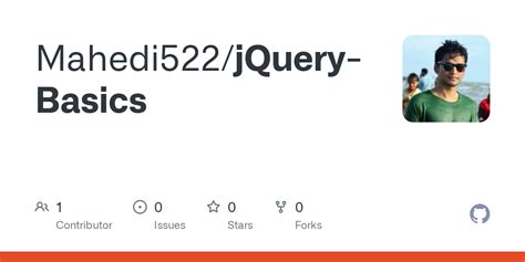 Github Mahedi522jquery Basics