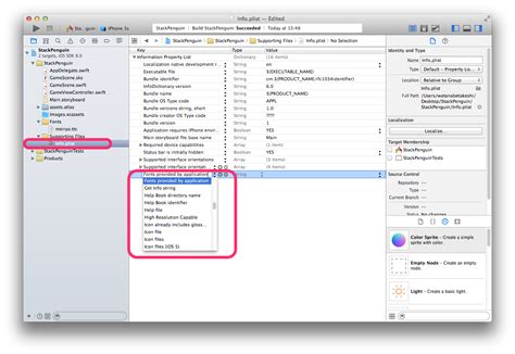 Ios 8 Spritekit でミニゲームをつくる 6 埋め込みフォント Developersio