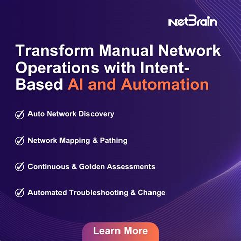Prevent Network Outages With Ai And Automation Netbrain Netbrain