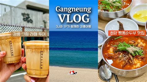 강릉 여행 Vlog 강릉 맛집 카페 투어하고 불꽃놀이🧨 가성비 숙소 추천 일정표경비 공유🏠 강릉 툇마루 초당 옥수수