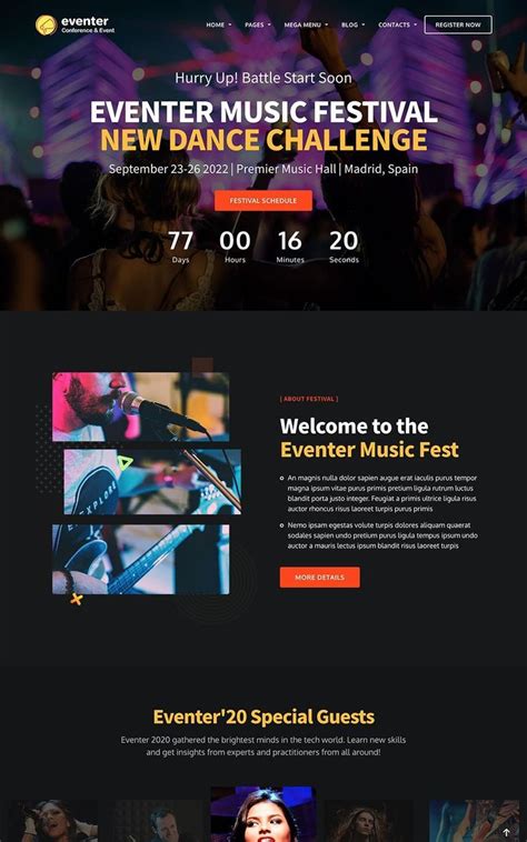 Event Template Page Template Website Template Templates Event Landing Page Landing Page