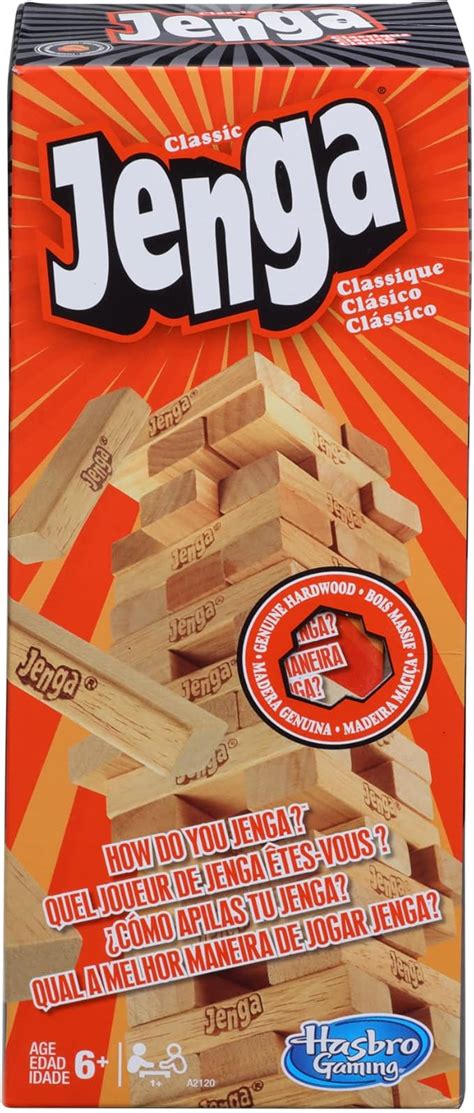 Hasbro Gaming Jenga : Amazon.co.uk: Toys & Games