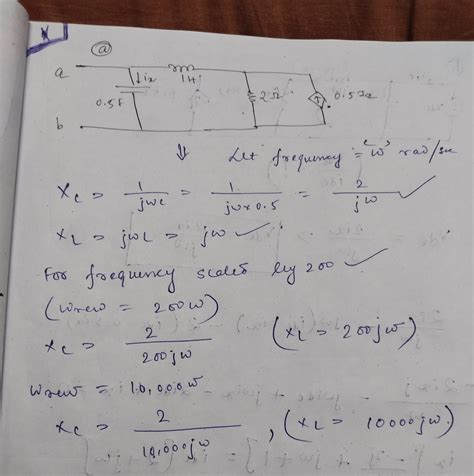 Solved Q1 A Find The Resulting Element Values For Magnitude And