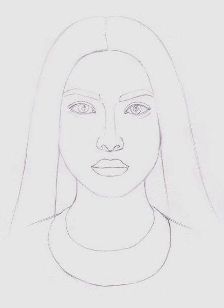 Как нарисовать маму пошаговый красивый портрет для начинающих Схемы