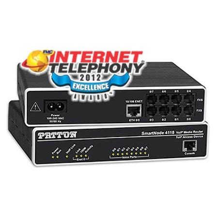 Patton Electronics Smartnode Dual Fxo Voip Gateway SN4112/JO/EUI | Zoro