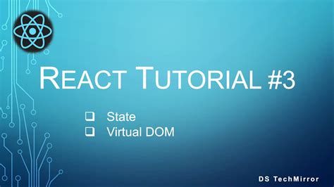 React Tutorial Part States And Virtual DOM YouTube