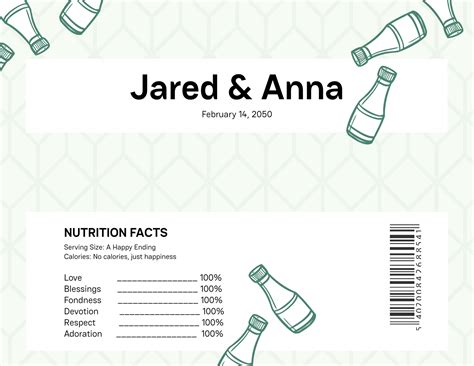 Bottle Wrapper Template