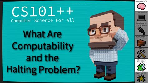 CS What Are Computability And The Halting Problem YouTube