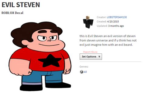 Steven Universe Decals On Roblox Stevenuniverse