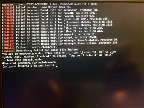 Grub Bootloader Broken Support Manjaro Linux Forum