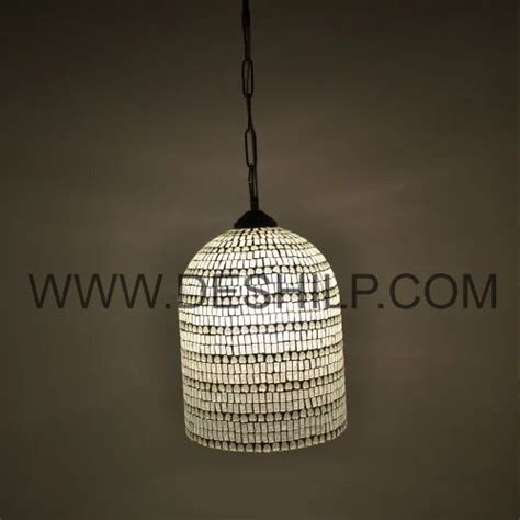 Glass More Color Available U Shape White Mosaic Pendant Lamps Size