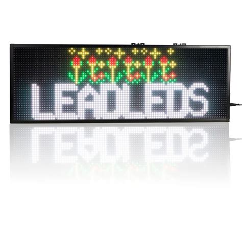 Buy 30 X11insh Rgb Full Color Programmable Led Sign