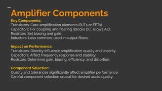 Audio Power Amplifier 2 Pptx