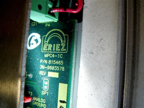 Eriez E Z Tec Metal Detector Mpc Controller