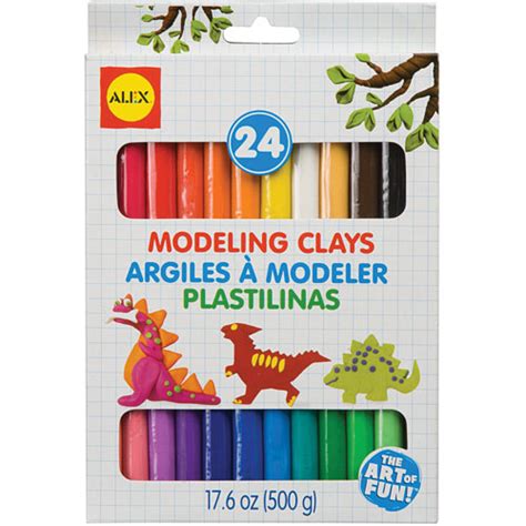 Modeling Clay Box 24 24 Assorted Colors The Toyworks