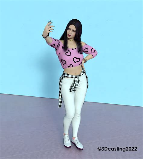 Daniela01 By 3dcasting2022 On Deviantart