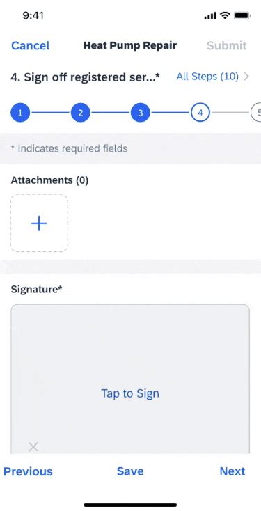 Step Progress Indicator SAP Fiori For IOS Design Guidelines