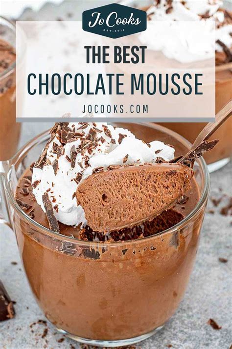 Indulge In The Ultimate Dessert Delight With This Easy Chocolate Mousse